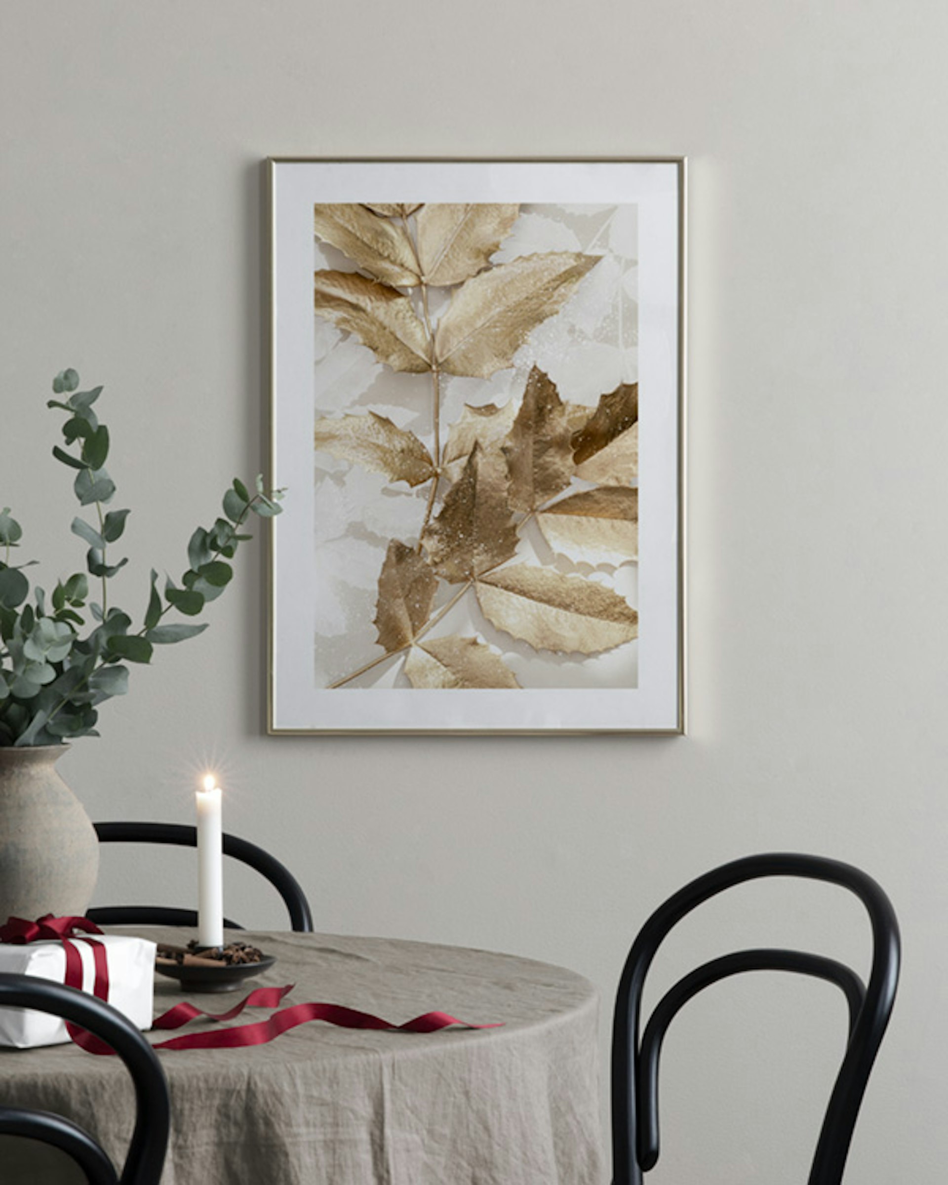 Golden Leaves No1 Poster