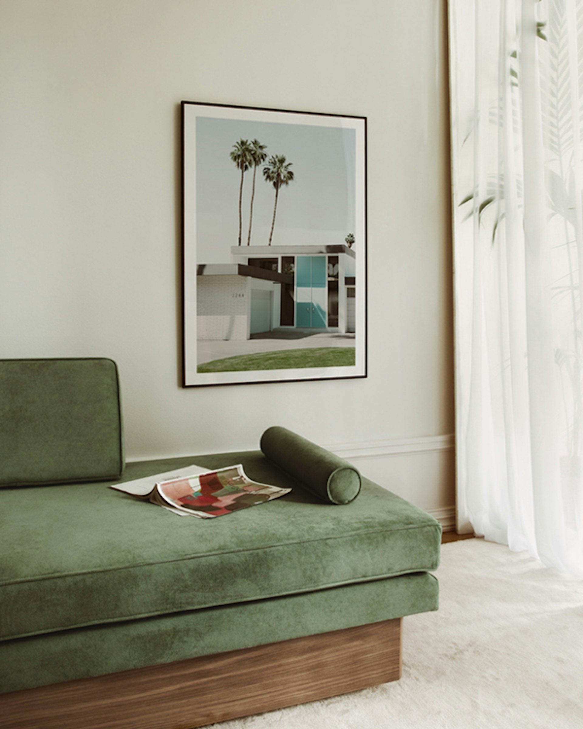 Mid Century Villa Poster