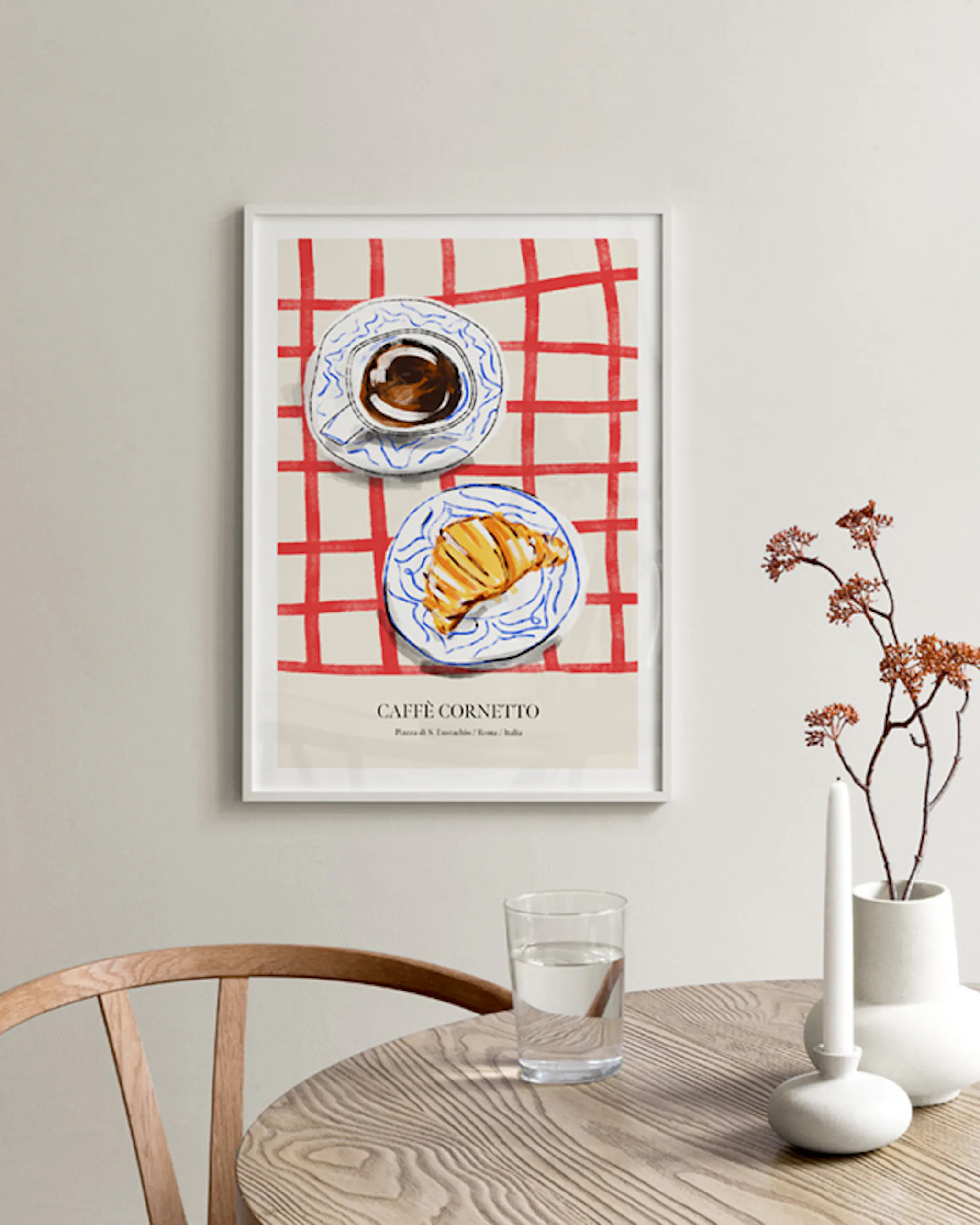 Caffè Cornetto Print