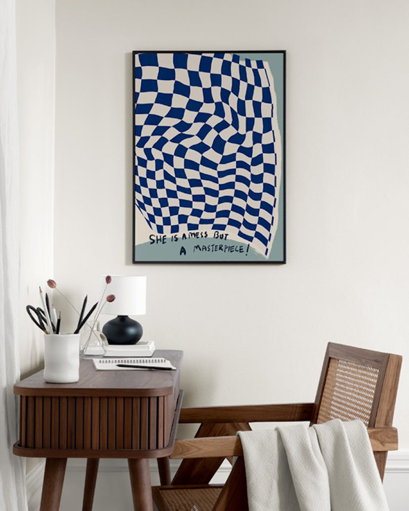 She is a Mess but a Masterpiece Poster