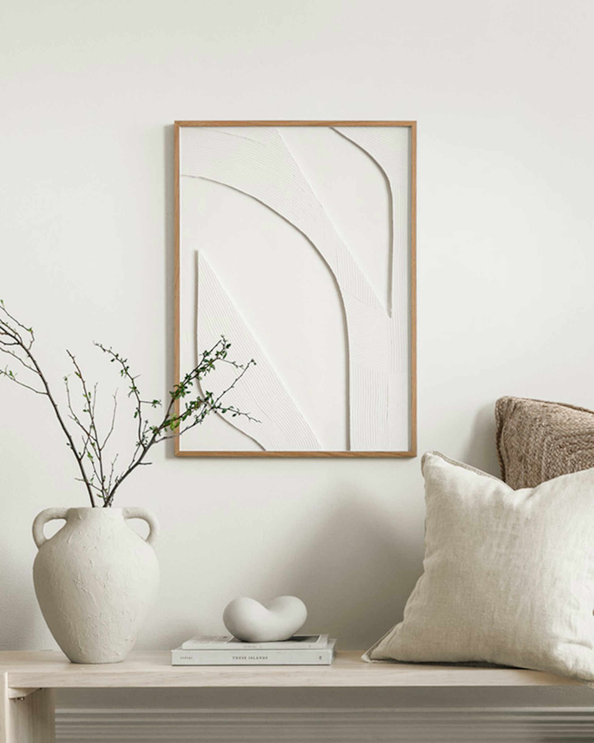 Graphic Shapes Texture No2 Poster