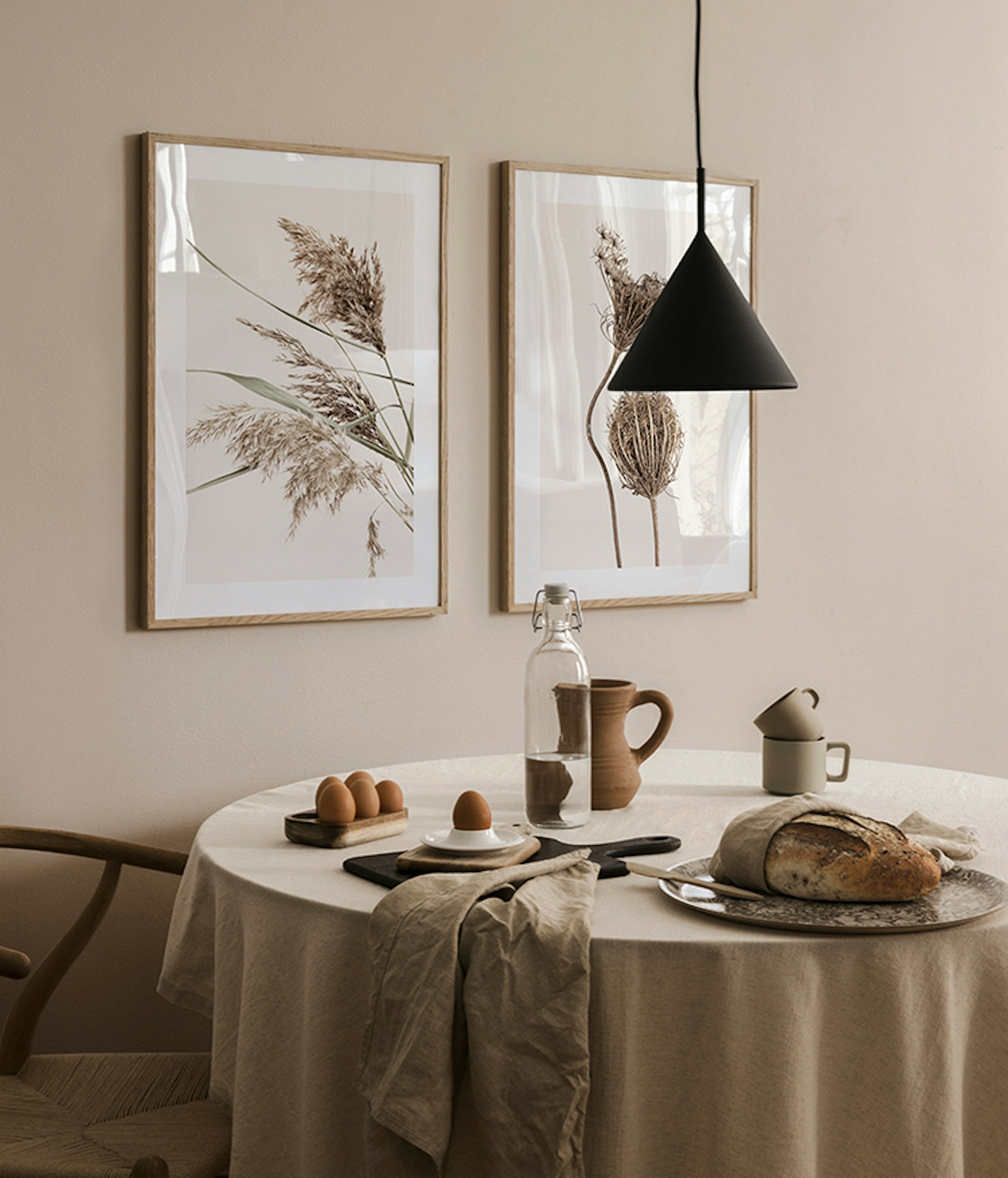 Rustic Leaves No1 Poster