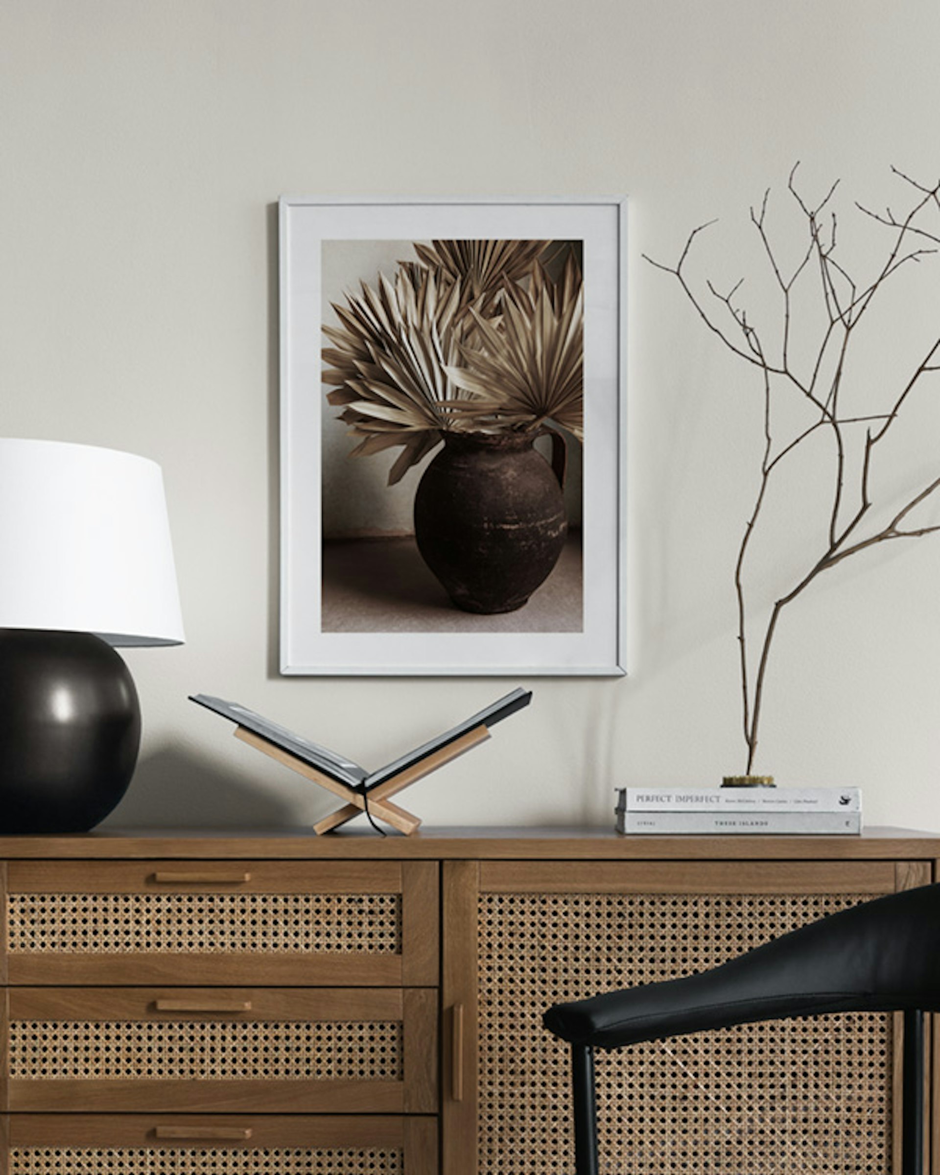 Rustic Leaves No2 Poster