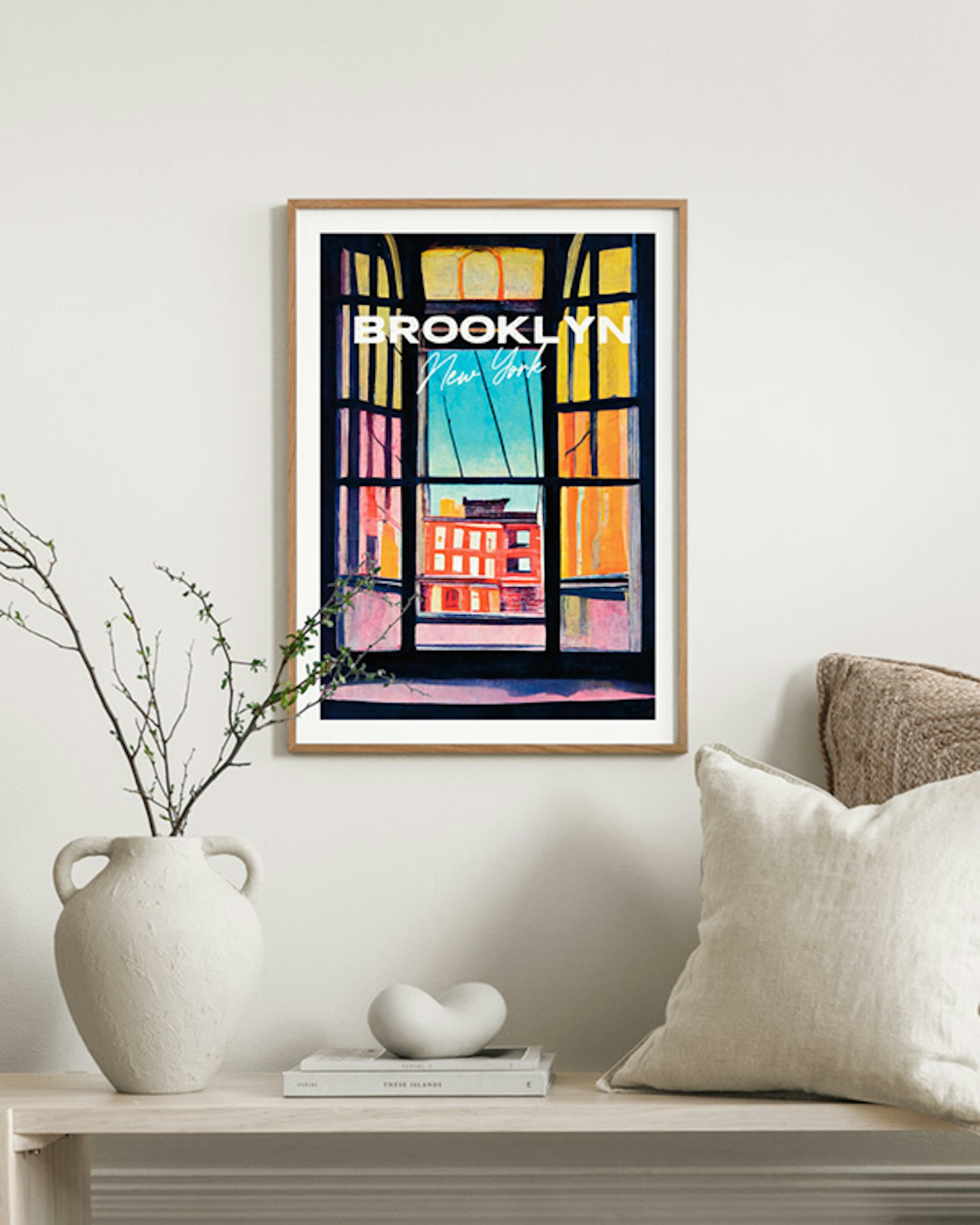 A Brooklyn Window Poster