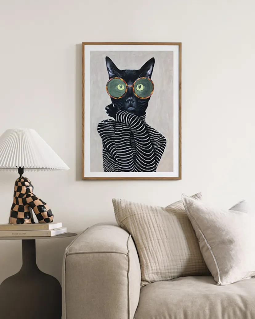 Coco De Paris - Fashion Cat Plakat