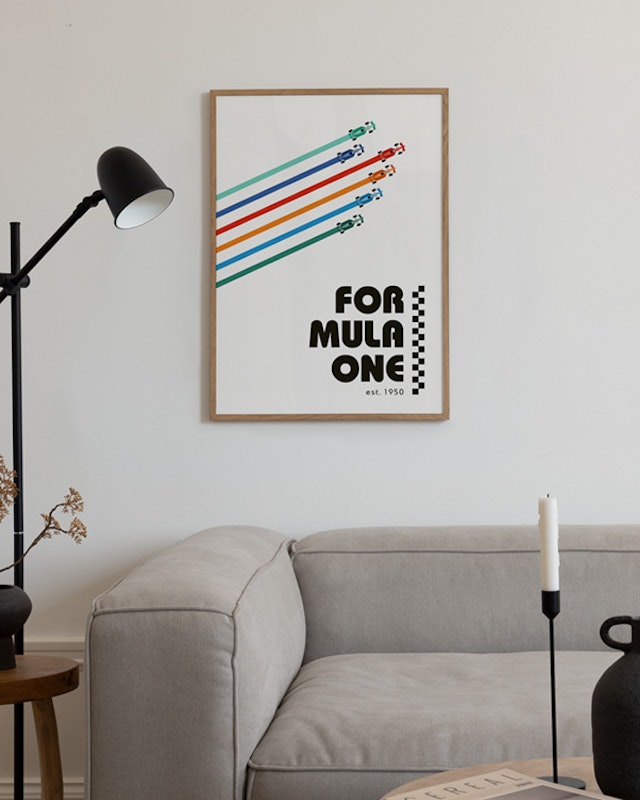 Formula One Poster