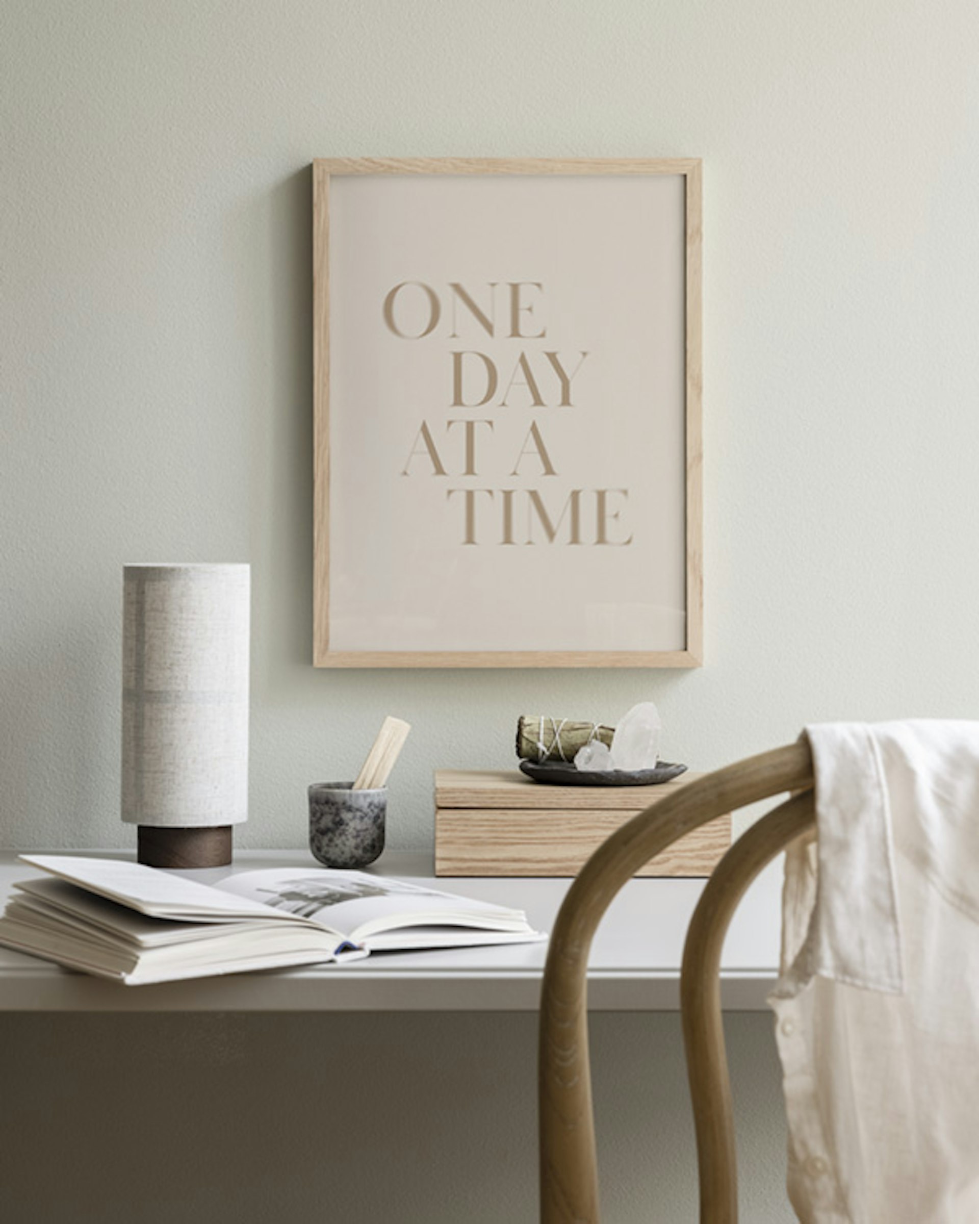 One at a Time Plakat