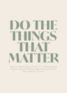 Things That Matter Poster