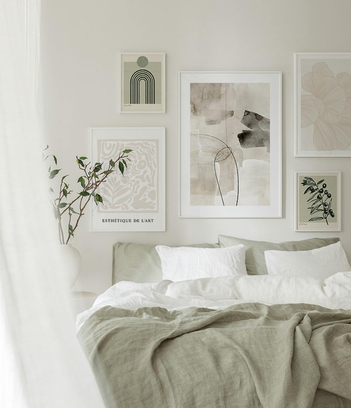 Abstract Pastels No2 Poster