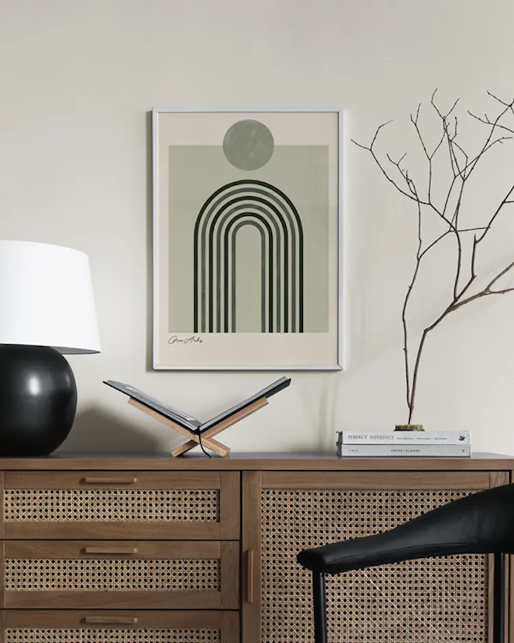 Green Arches Print