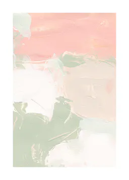 Abstract Pastels No2 Poster