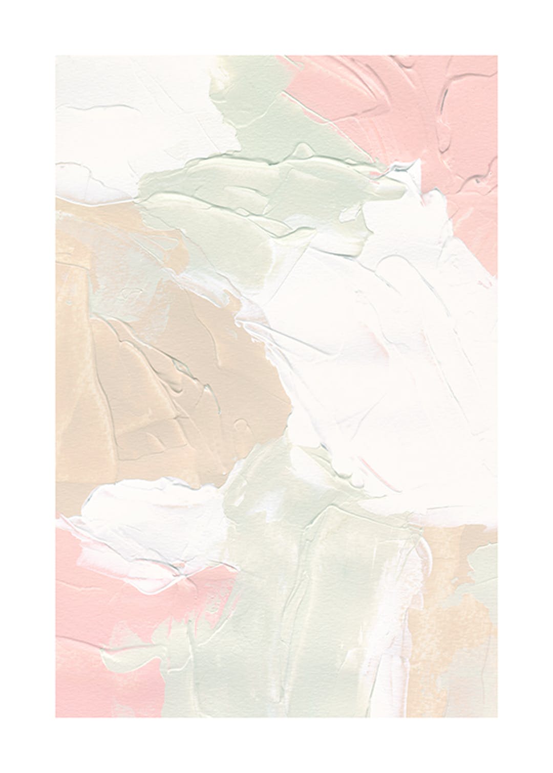 Abstract Pastels No2 Poster