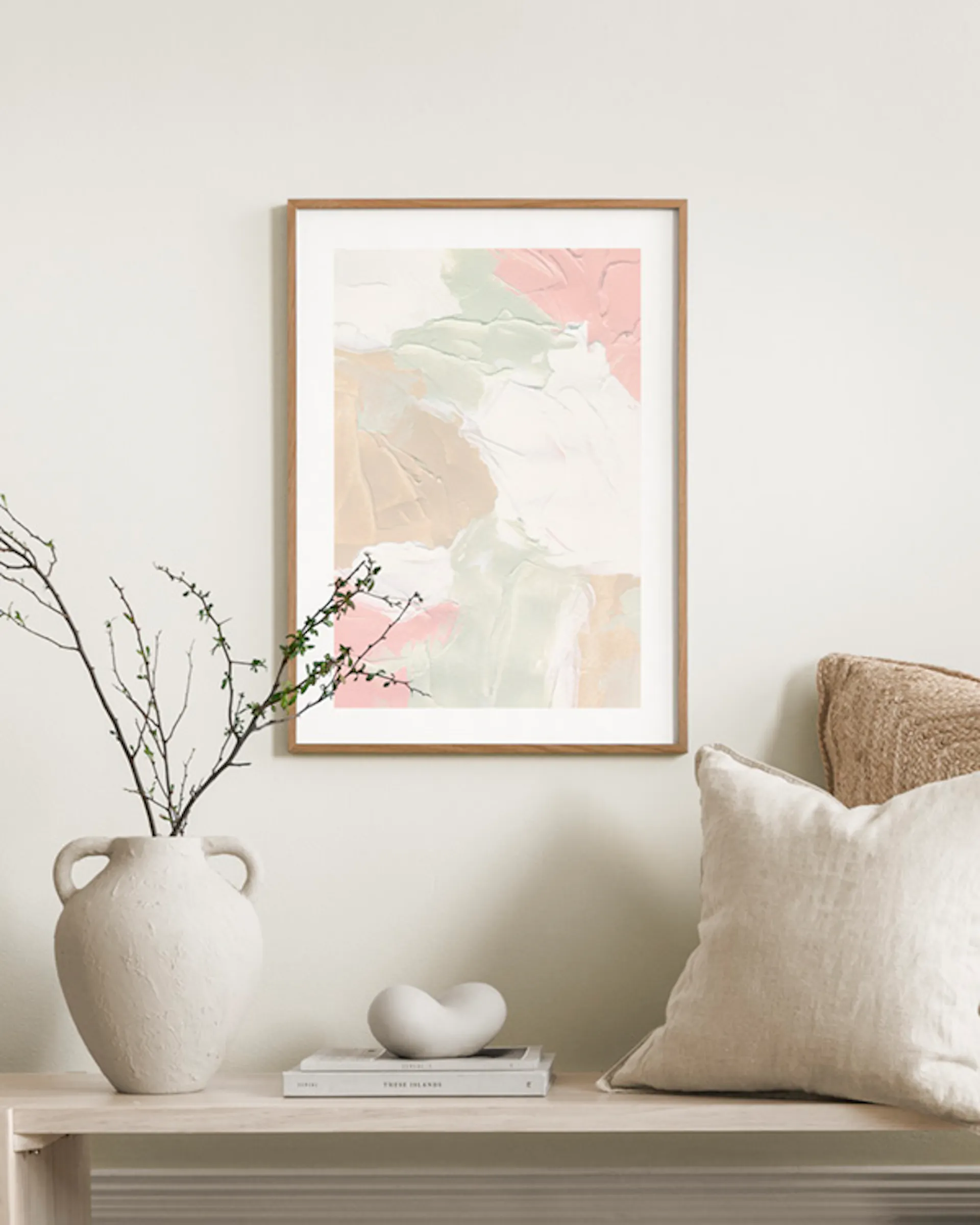 Abstract Pastels No2 Poster