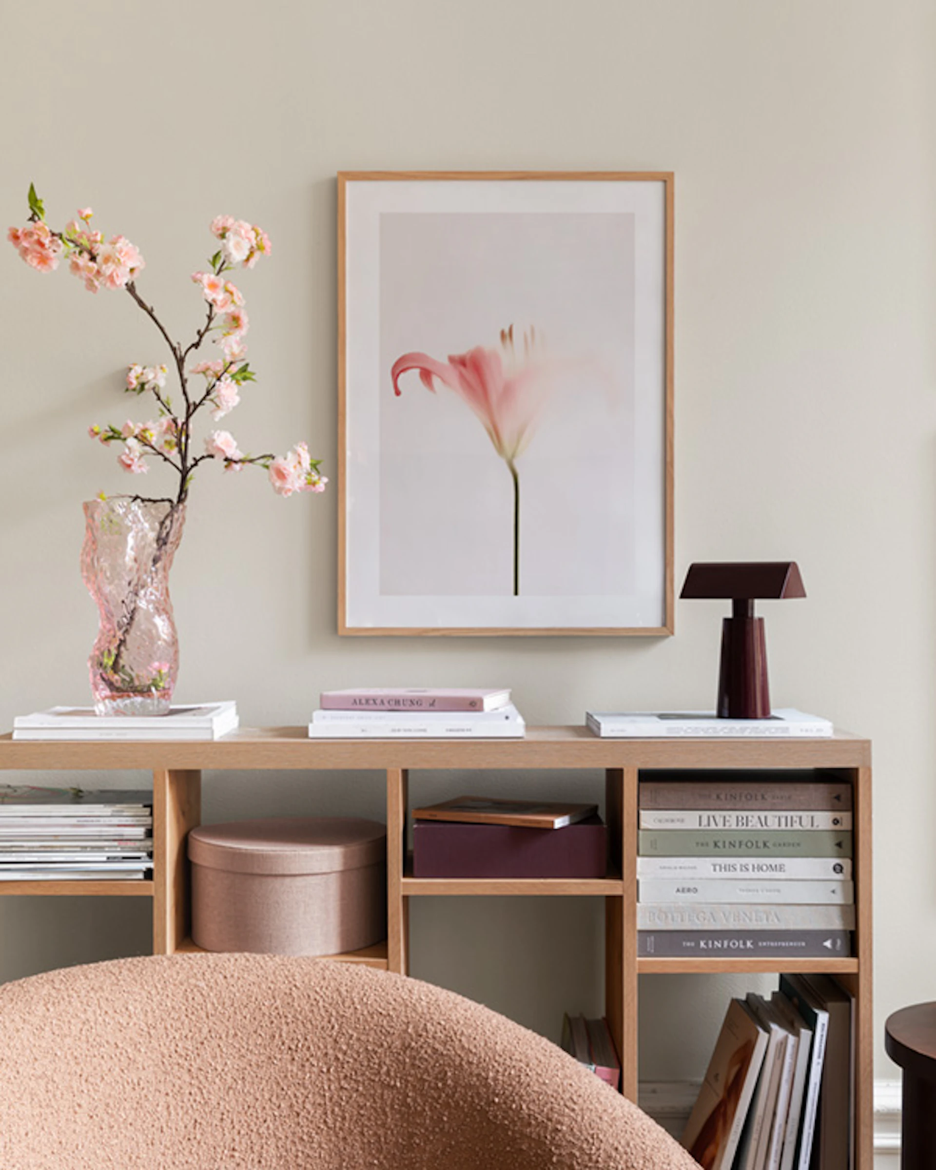 Soft Pink Lily Poster