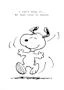 Snoopy Dancing Poster