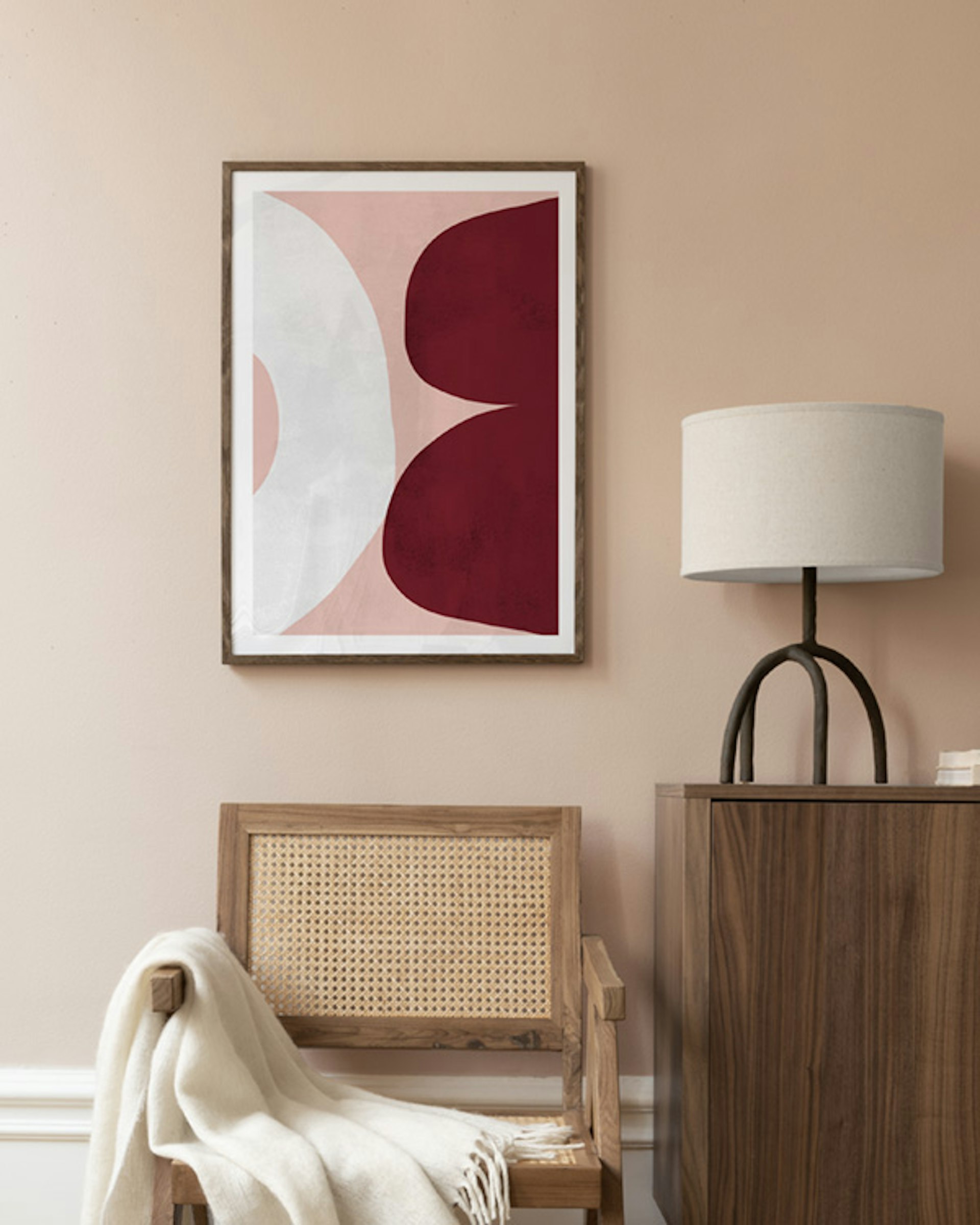 Asymmetrical Shapes No1 Poster