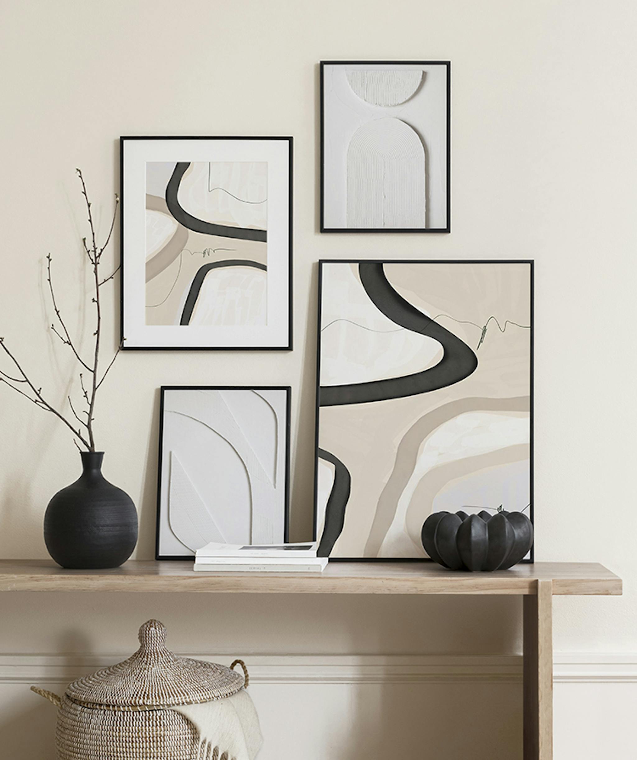 Graphic Shapes Texture No2 Plakat