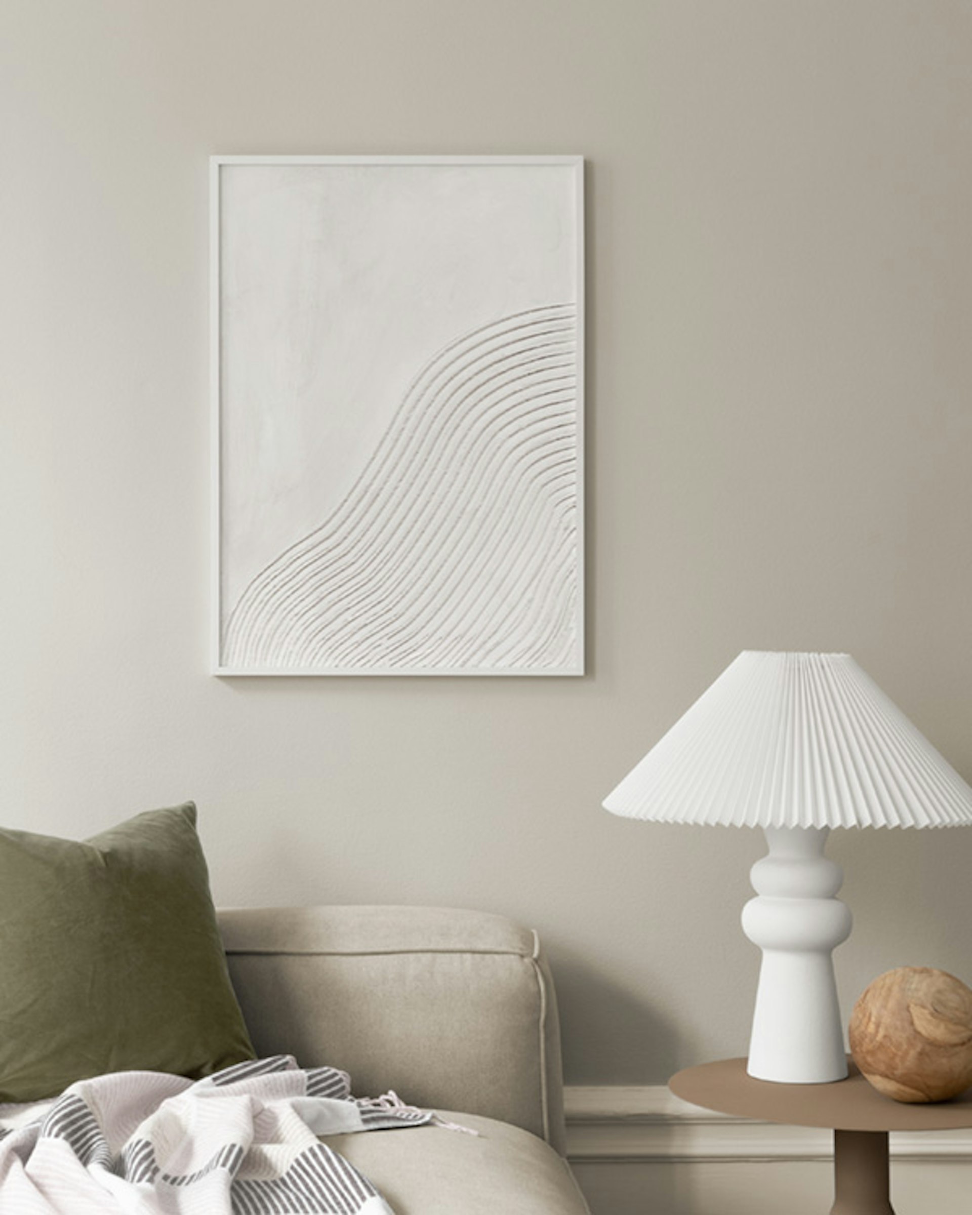 Soft Lines Texture No1 Poster