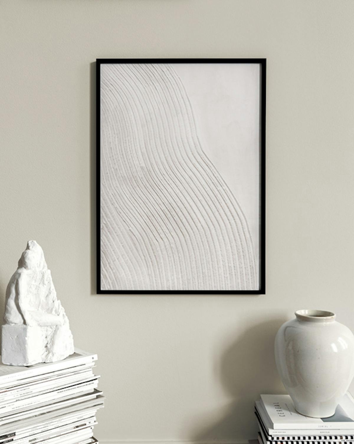 Soft Lines Texture No2 Print