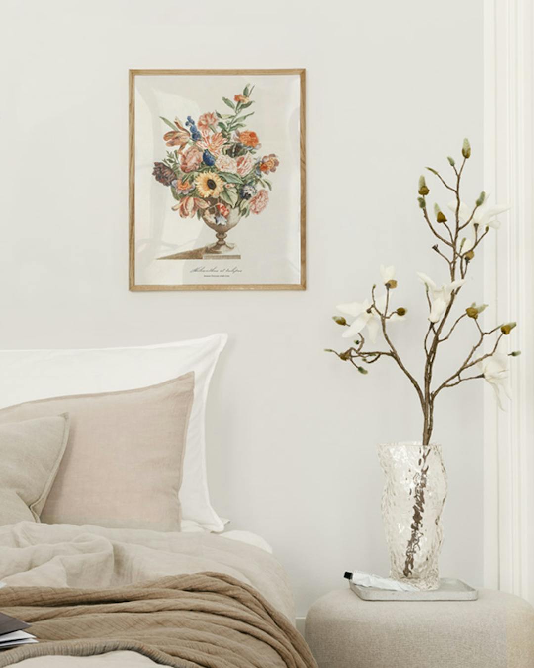 Vintage Bouquet Affiche