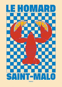 Nephthys Foster - Le Homard Print