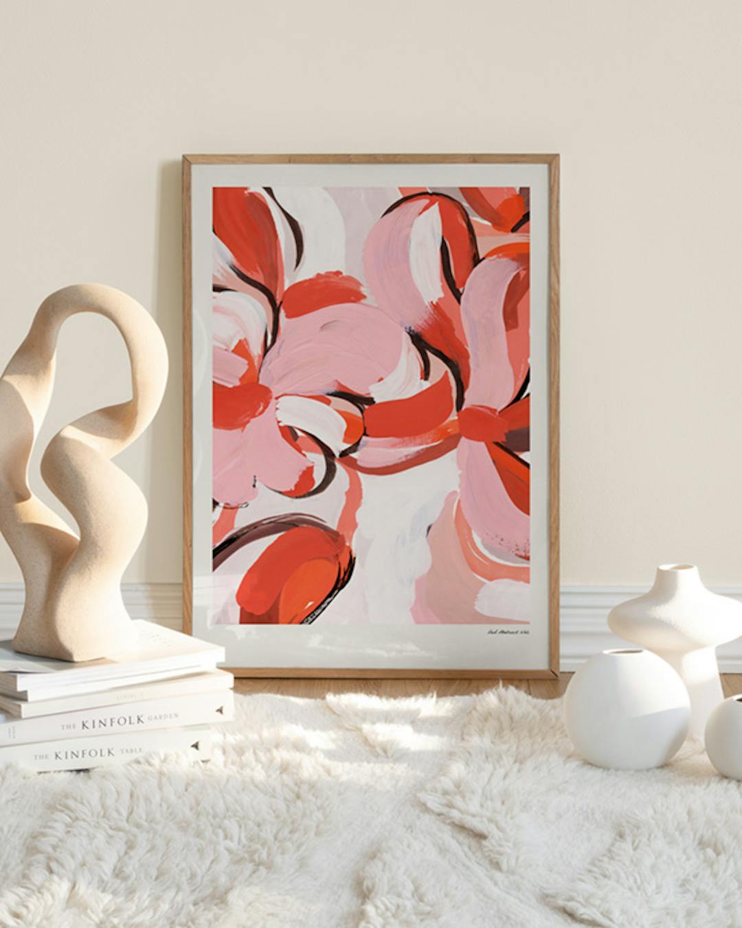 Red Abstract No2 Print