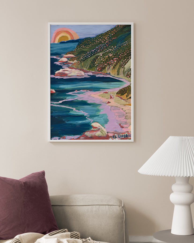 Eleanor Baker - Big Sur Postcard Plakat