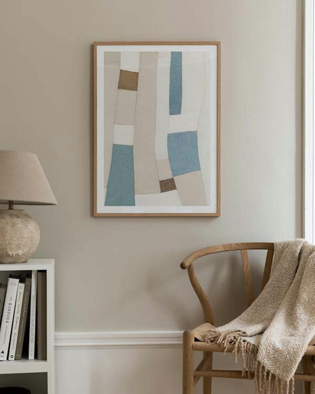 Textile Patchwork No2 Poster