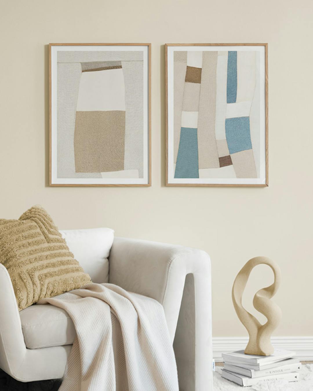 Textile Patchwork No2 Poster