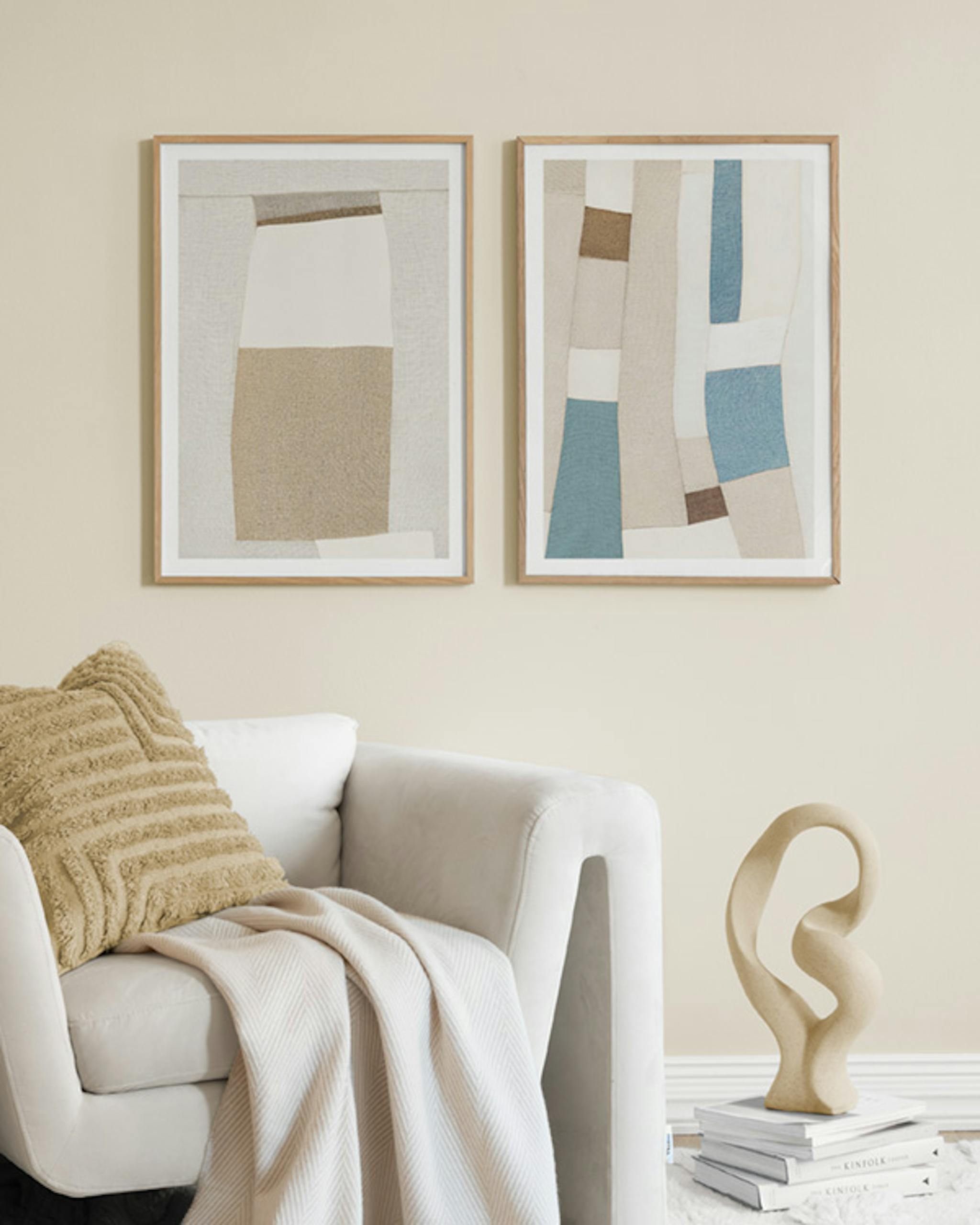 Textile Patchwork No2 Poster