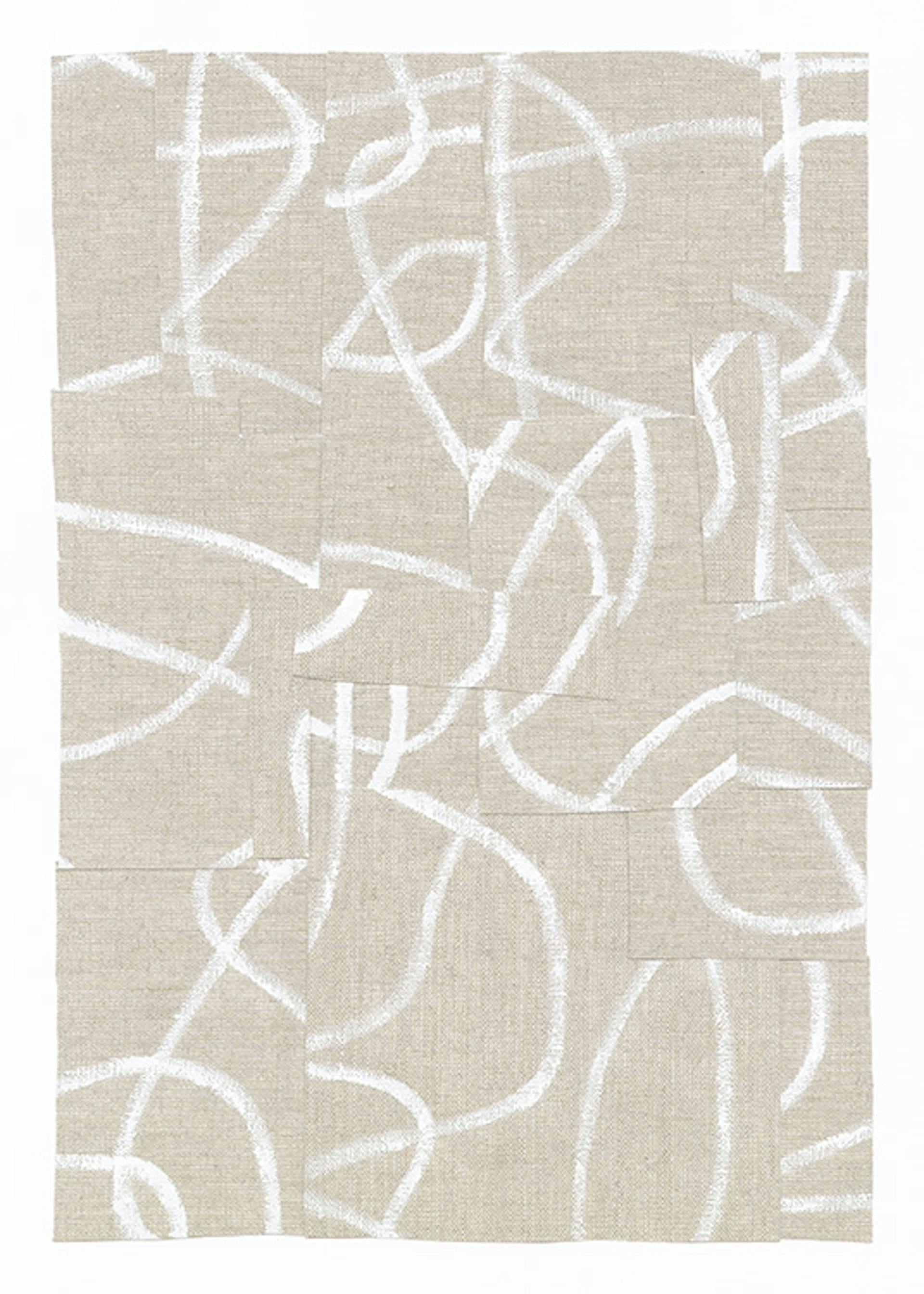 Line Art Patchwork Print