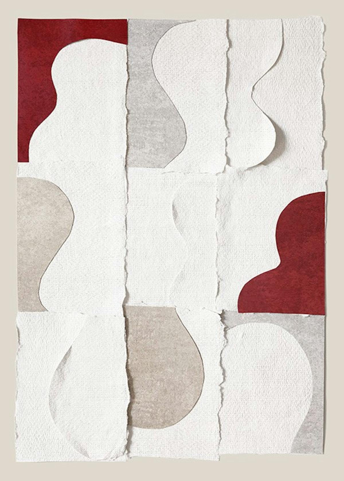 Rough Cut-Outs Print