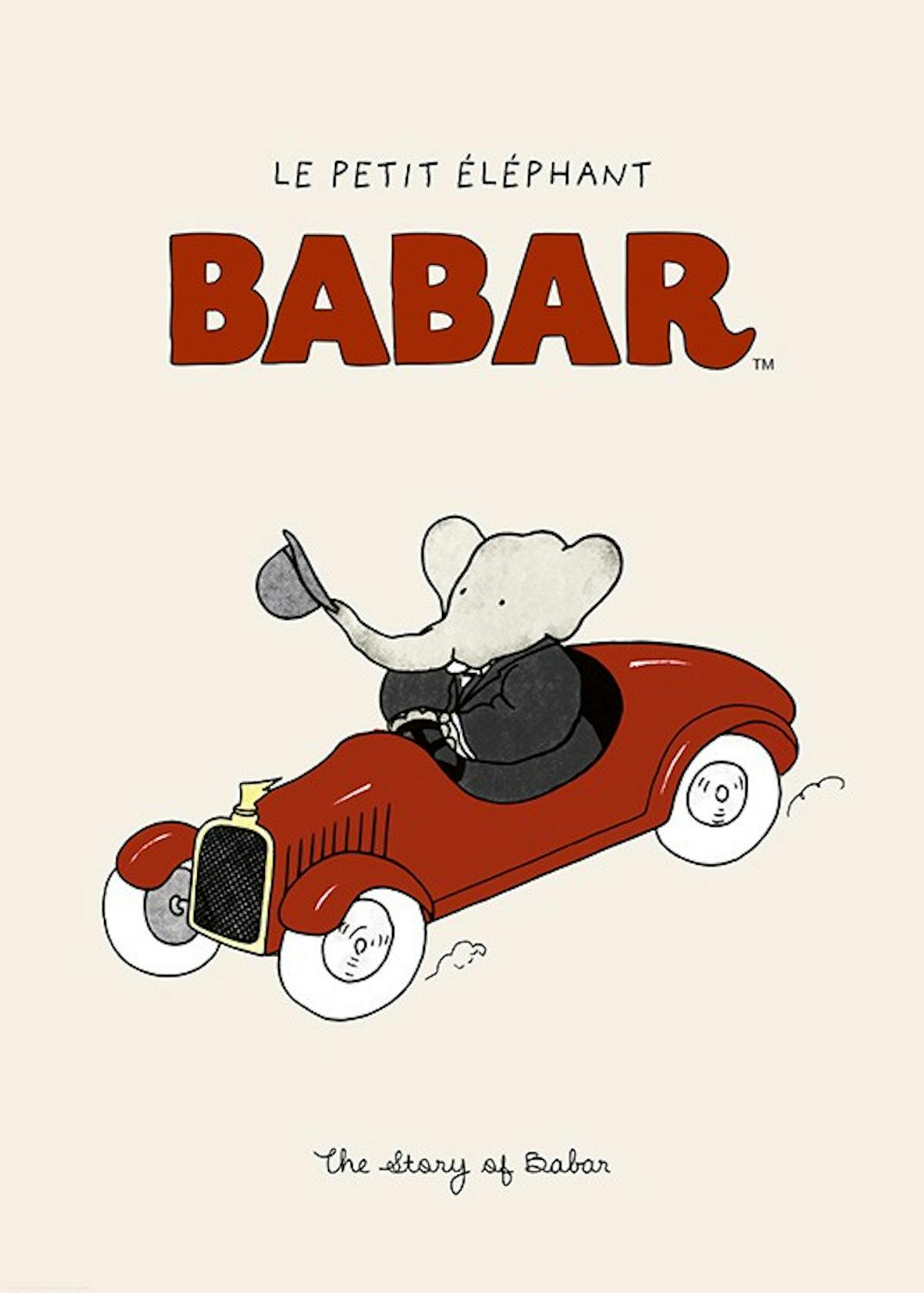 Babar - The Story of Babar Print