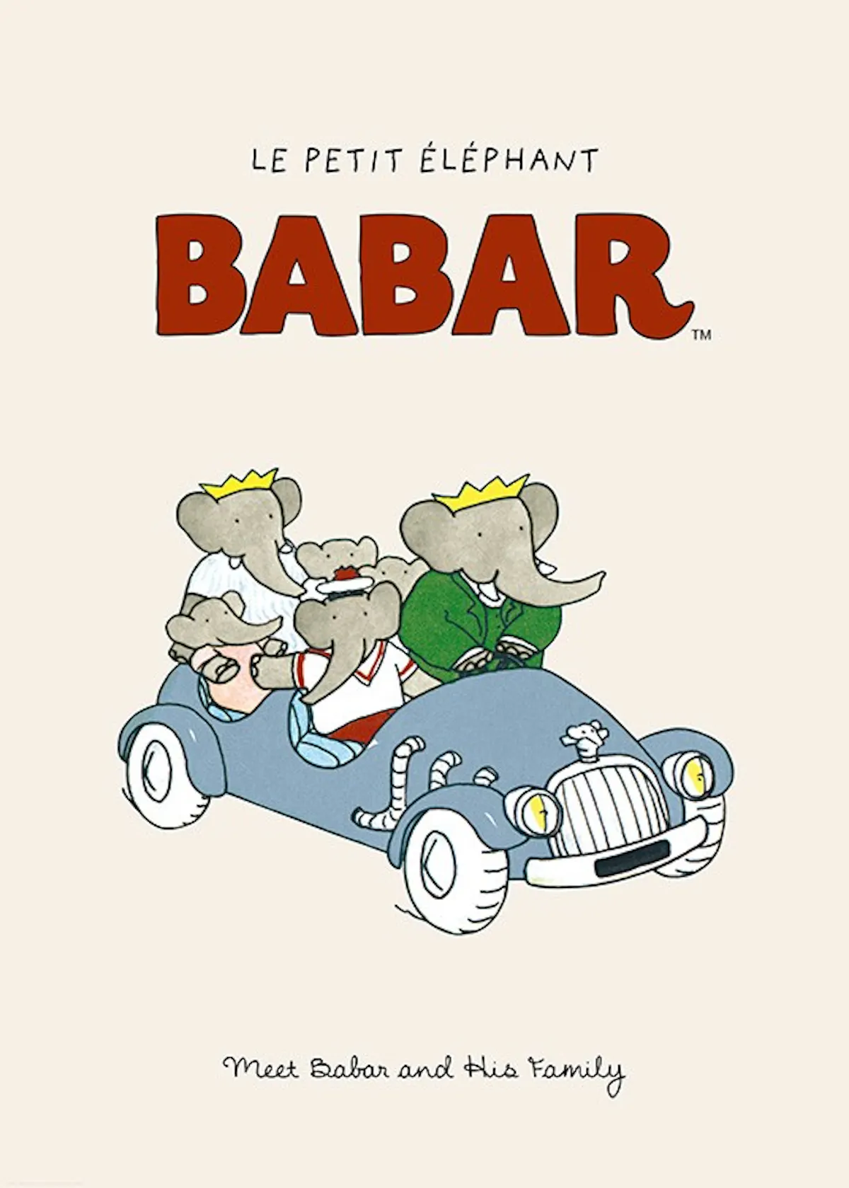 Babar - Le Petit Éléphant Poster