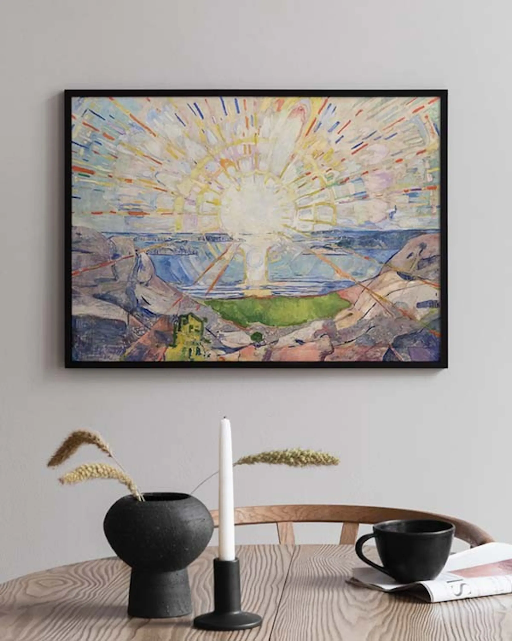 Edvard Munch - Solenintro Poster