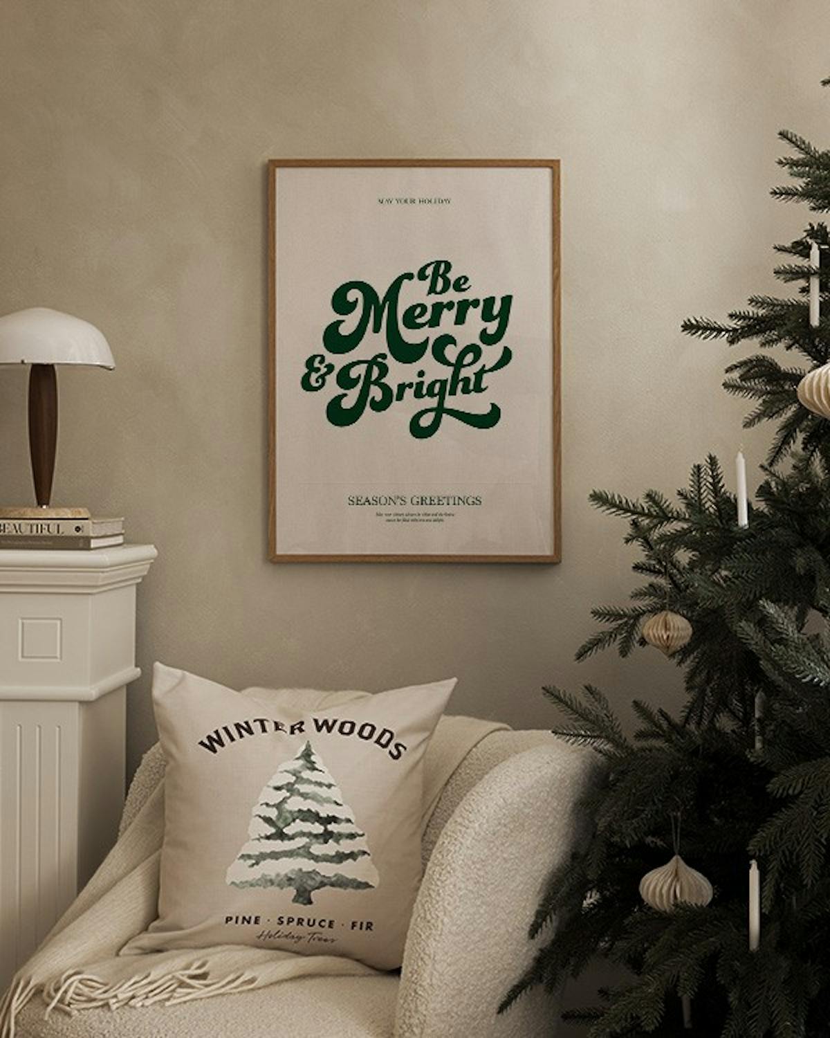 Be Merry and Bright Print