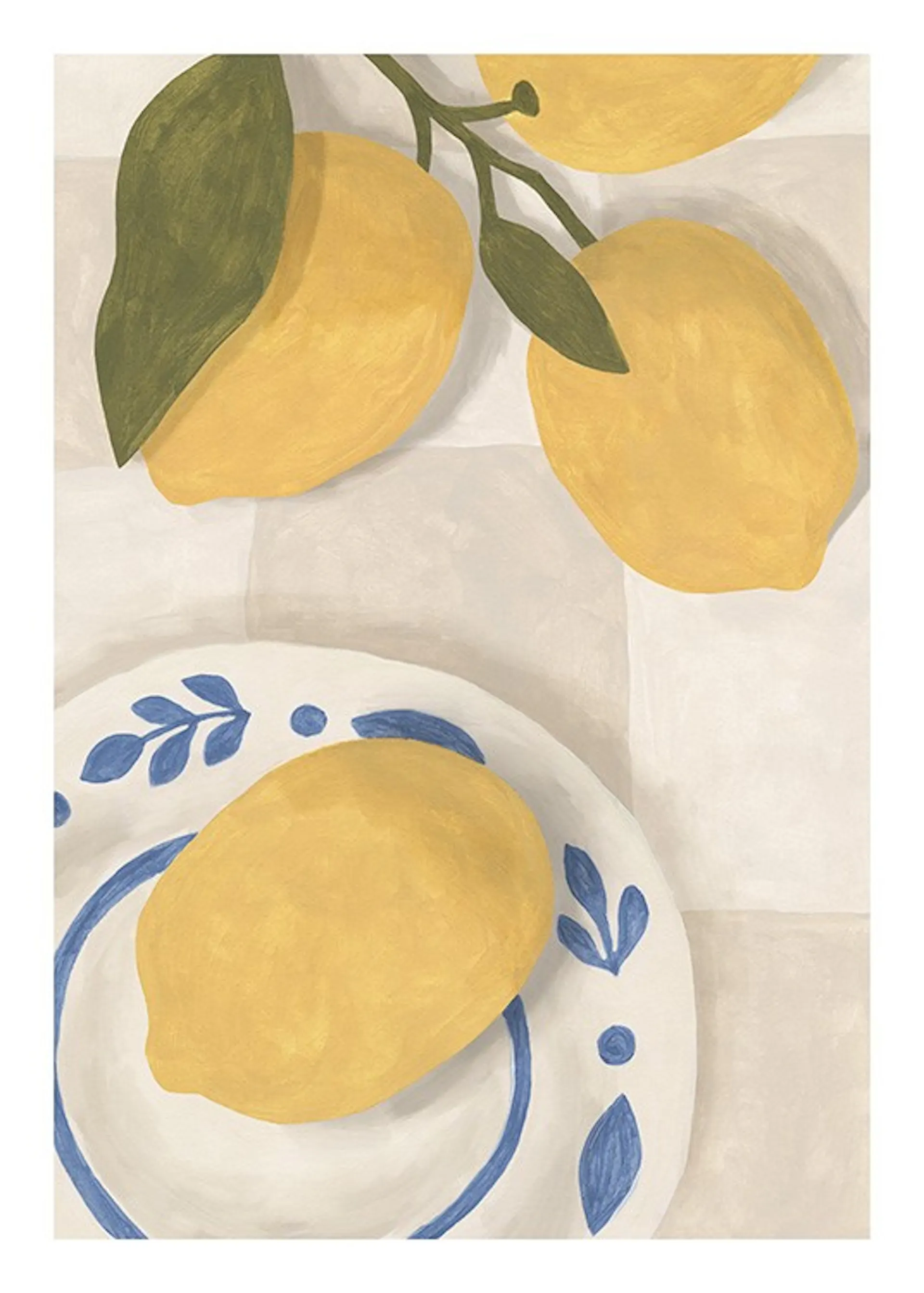 Laura Page - Coffee and Peaches Poster