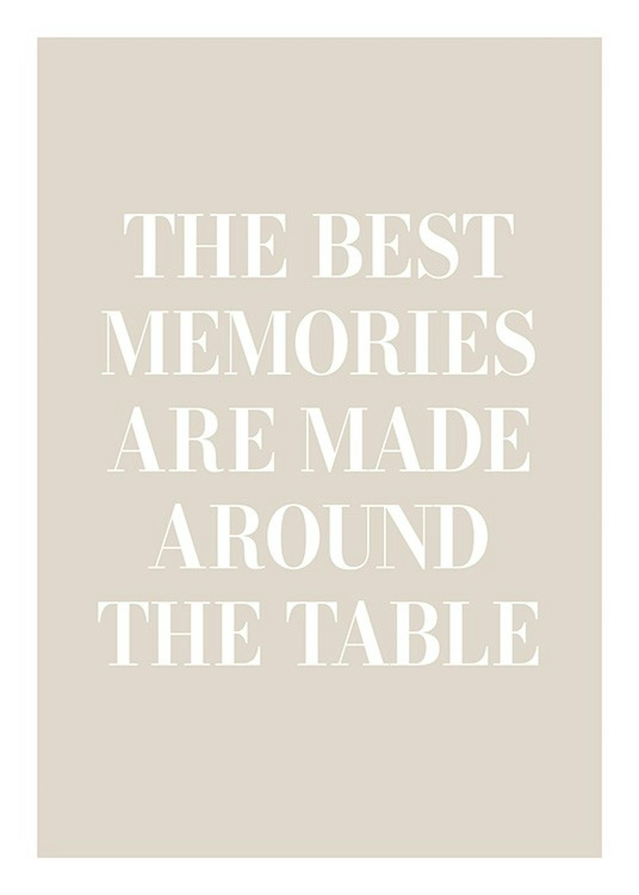 The Best Memories Print