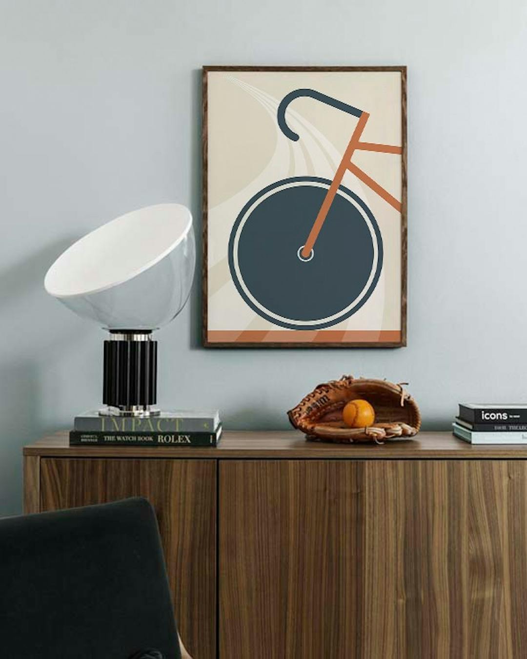 Graphical Bike Print