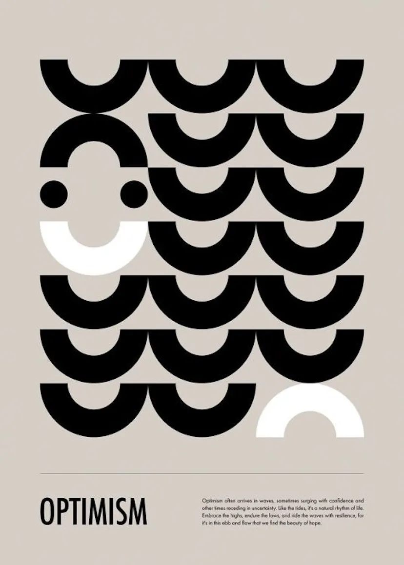 Optimism Graphic Print