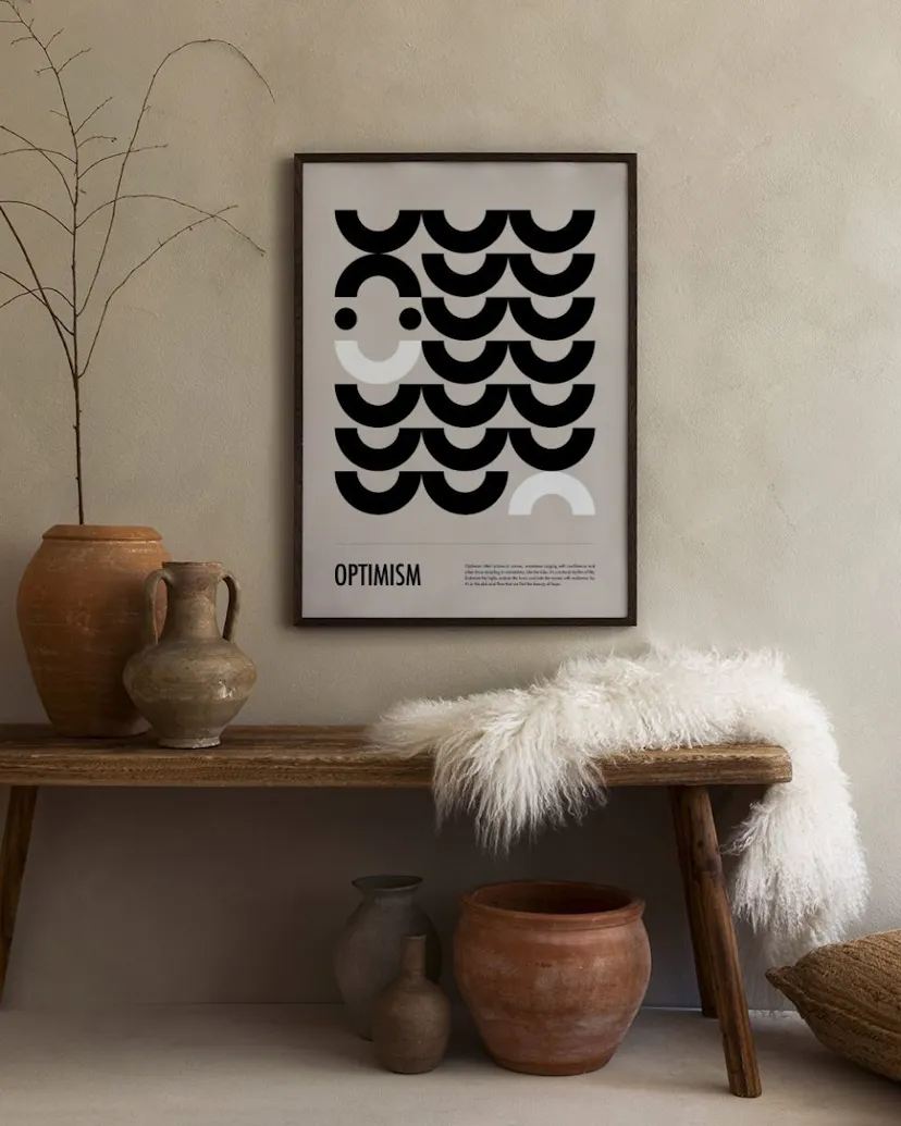 Optimism Graphic Print
