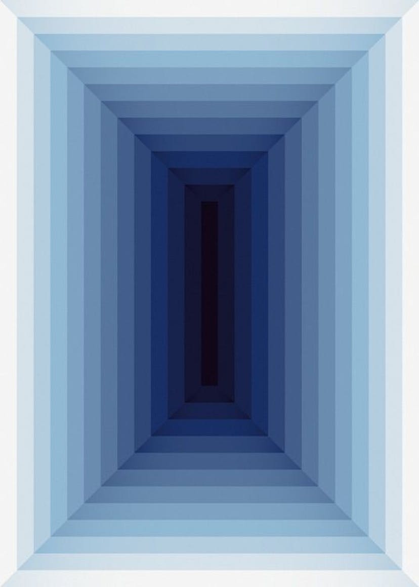 Blue Levels Poster