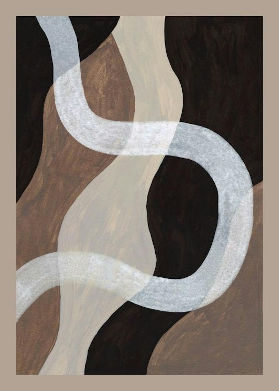 My Favorite Songs Beige Personal Poster