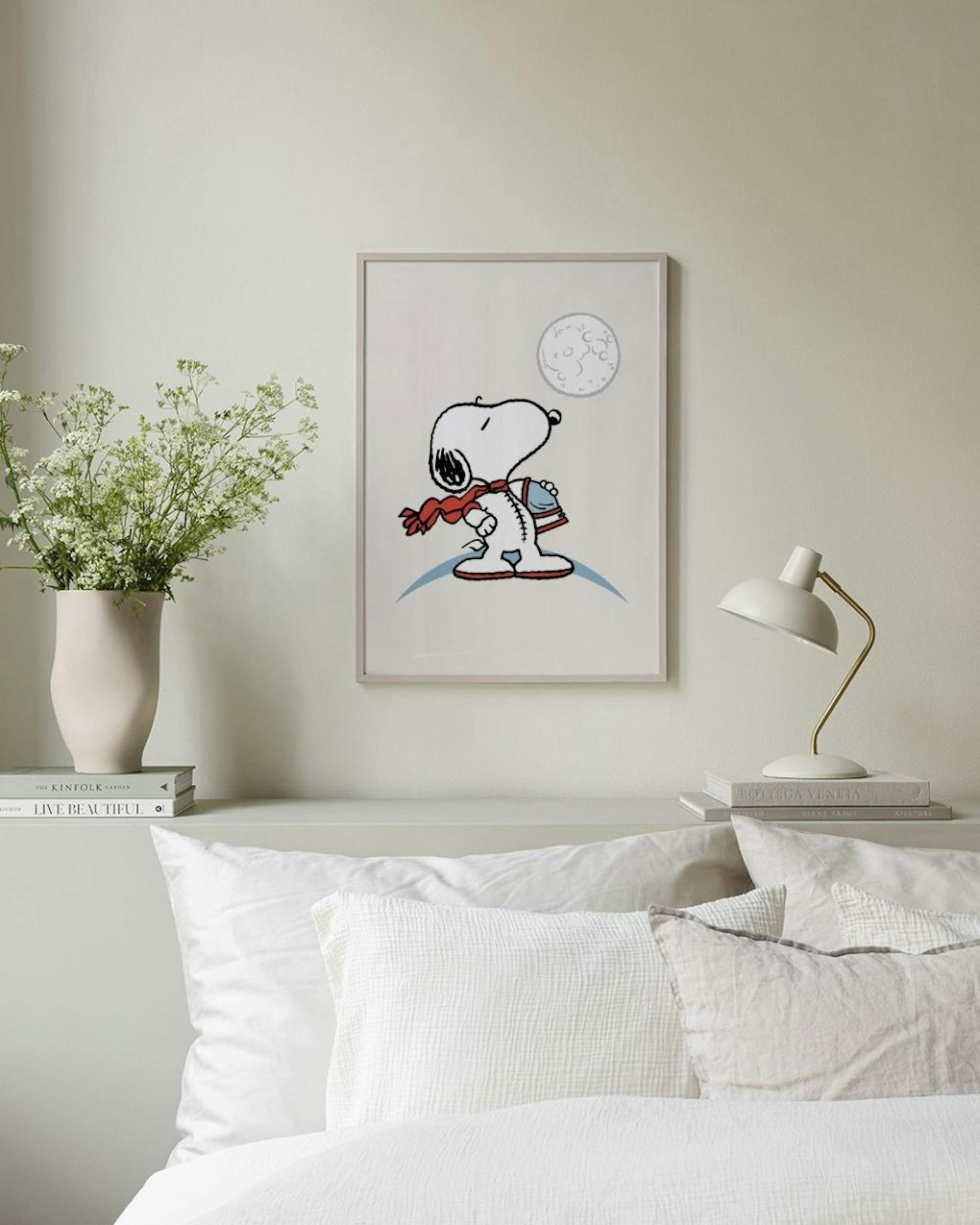 Snoopy the Astronaut Poster