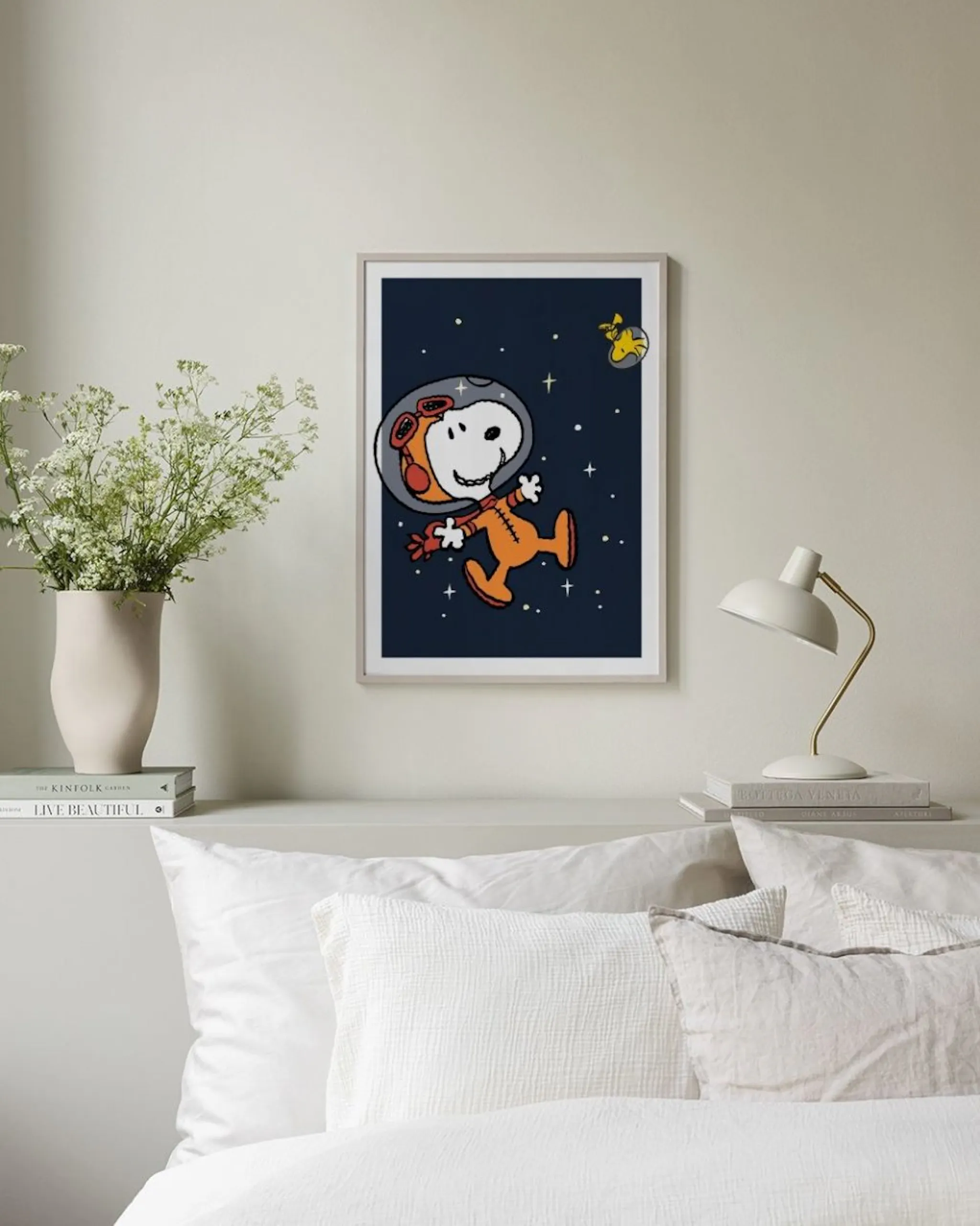 Snoopy in Space Poster