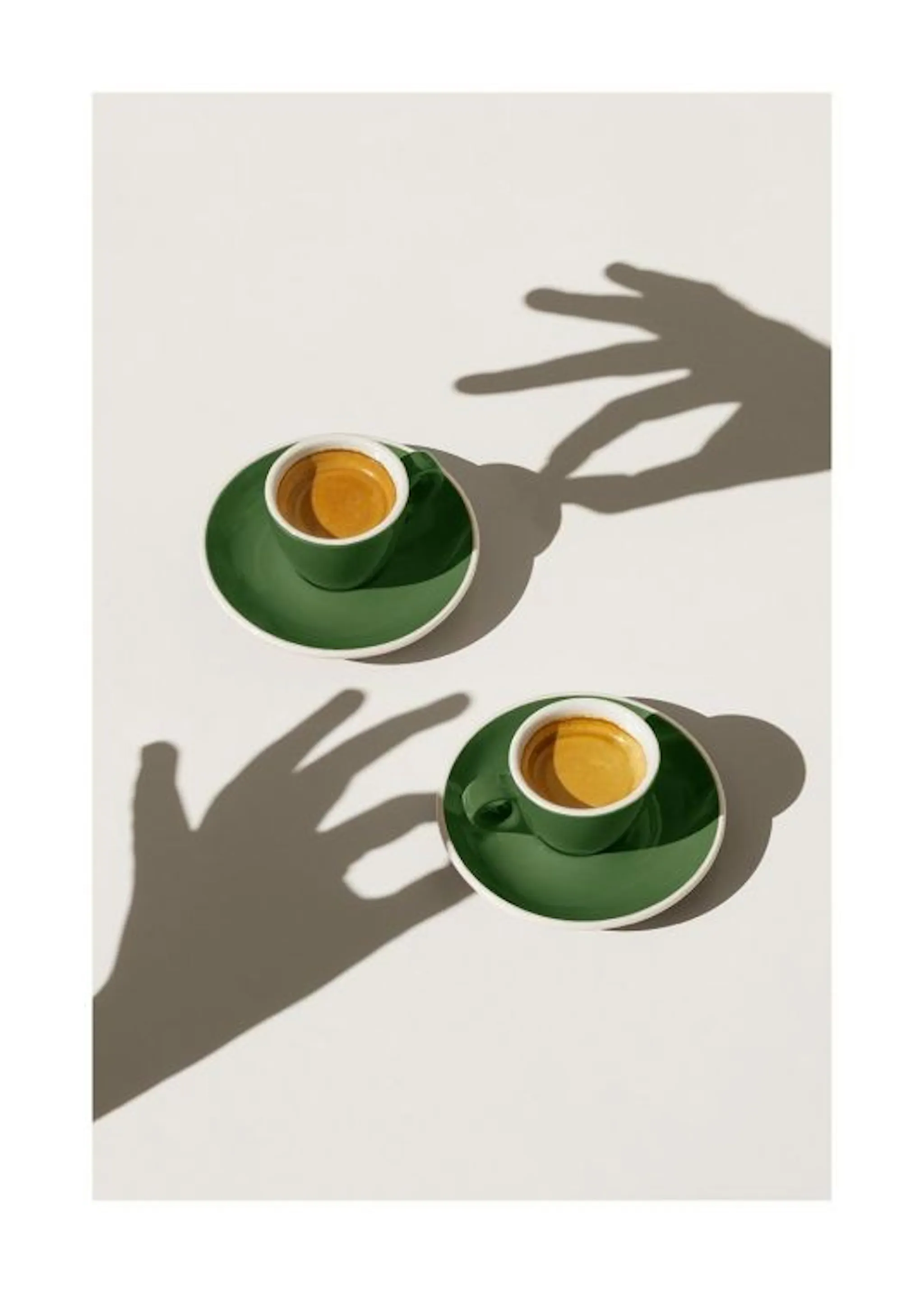 Coffee Grounds Poster