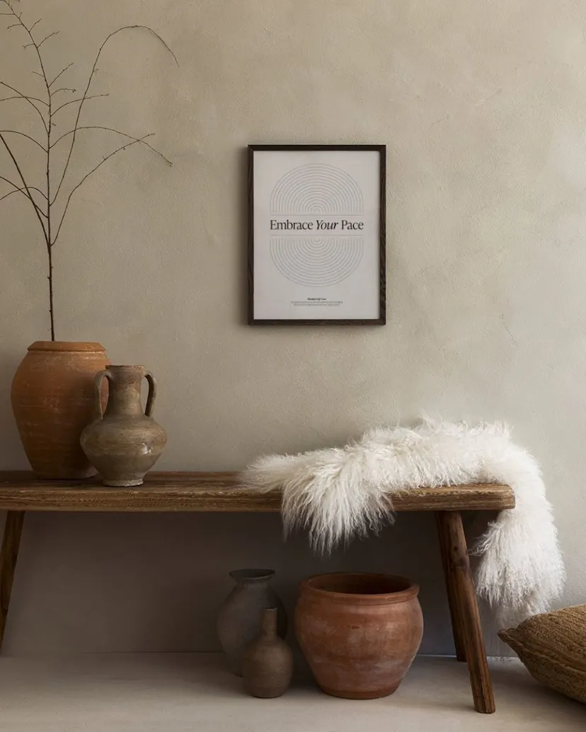 Embrace Your Pace Poster