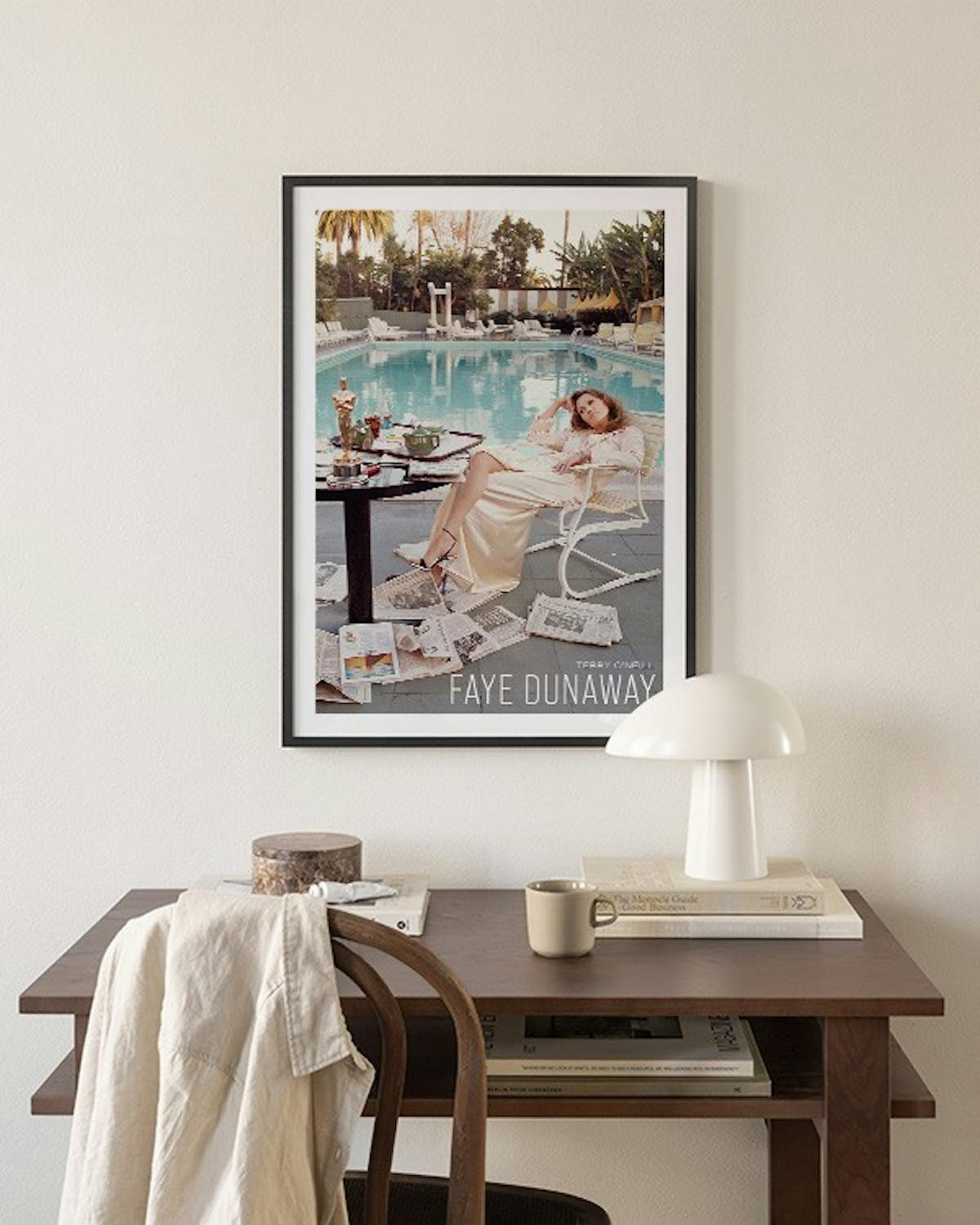 Terry O'Neill - Faye Dunaway Poster