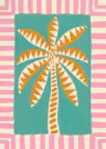 Funky Palm Tree Print