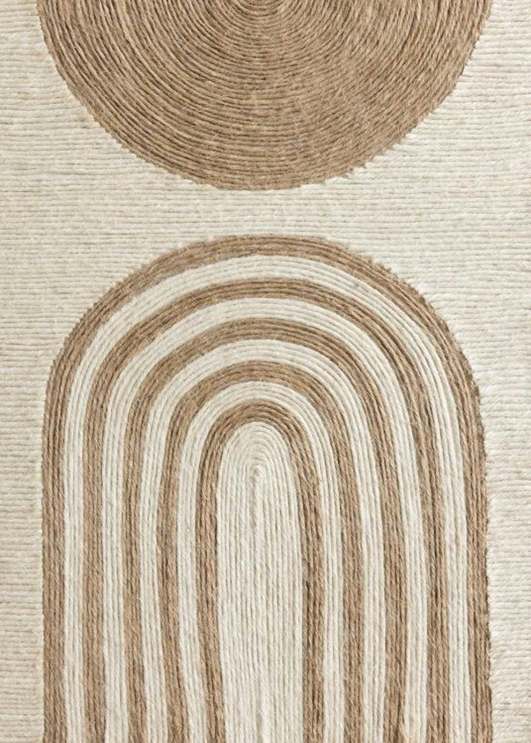 Line Art Patchwork Print